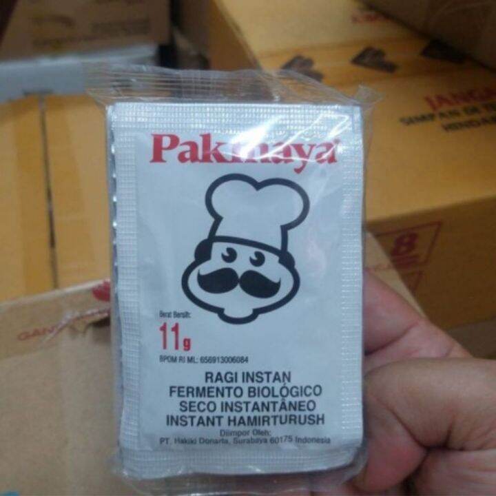 Pakmaya ragi instan kering 4 sachet x 11 GR | Lazada Indonesia