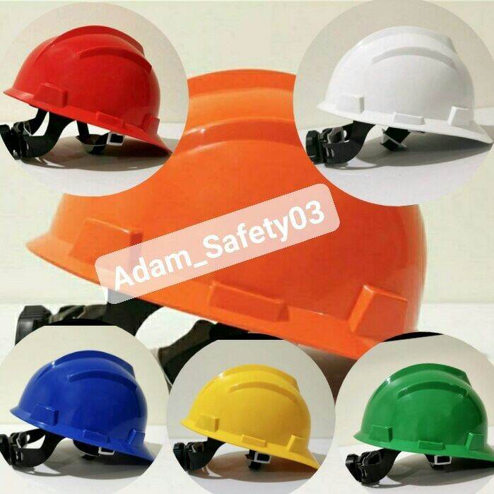 Helm Safety Proyek - Helm SNI | Helm Safety Model Putar | Lazada Indonesia