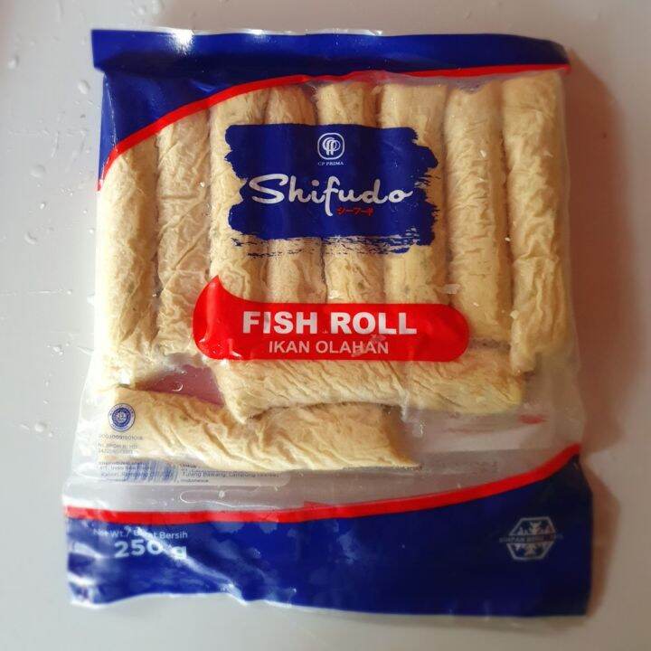 Makanan frozen foods shifudo fish roll 250 gram ikan olahan | Lazada ...