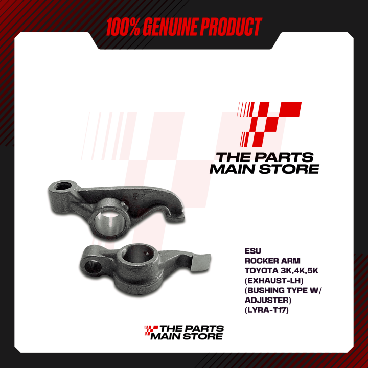 ESU ROCKER ARM TOYOTA 3K,4K,5K (EXHAUST-LH) (BUSHING TYPE W/ ADJUSTER ...
