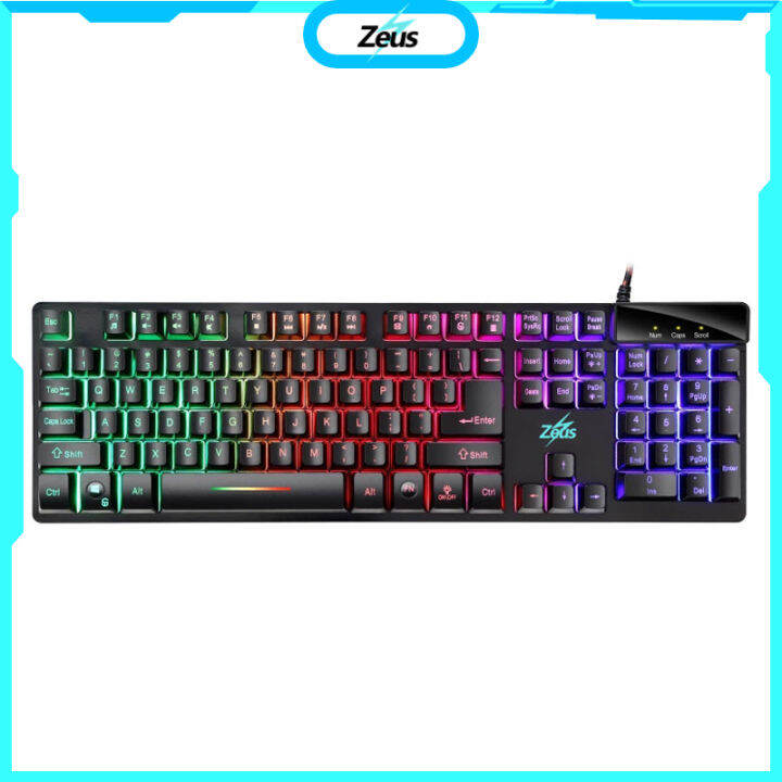 Zeus K003 ( Darth Vader ) Real RGB Mechanical Gaming Keyboard | Lazada PH