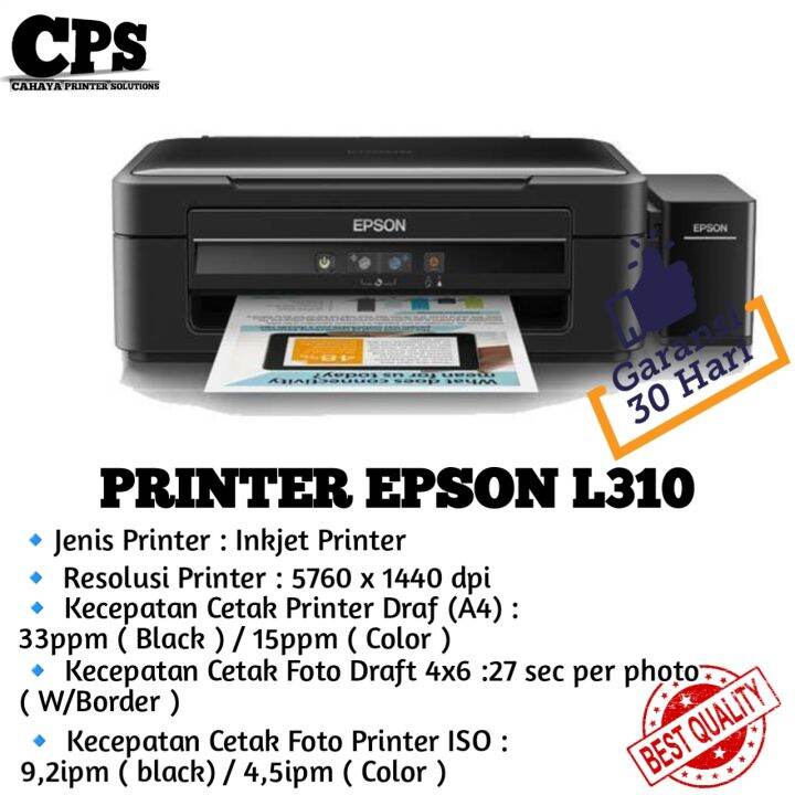 Printer Epson L310 | Lazada Indonesia