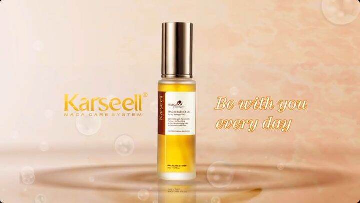 [50ml] Karseell Vitamin Rambut Kering Rusak with Maca Essence Argan Oil | Lazada Indonesia