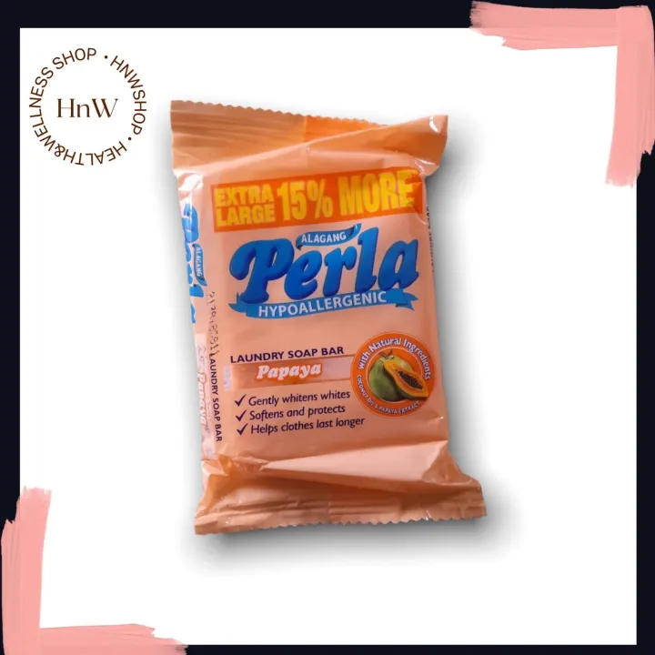 Perla Hypoallergenic Papaya Soap Orange | Lazada PH