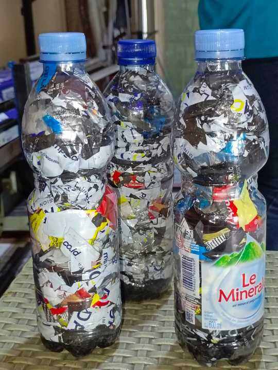 Ecobrick Botol Aqua 600 Ml | Lazada Indonesia