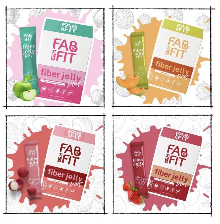 Fiber Jelly Plus by Fab & Fit Slimming Jelly | Lazada PH
