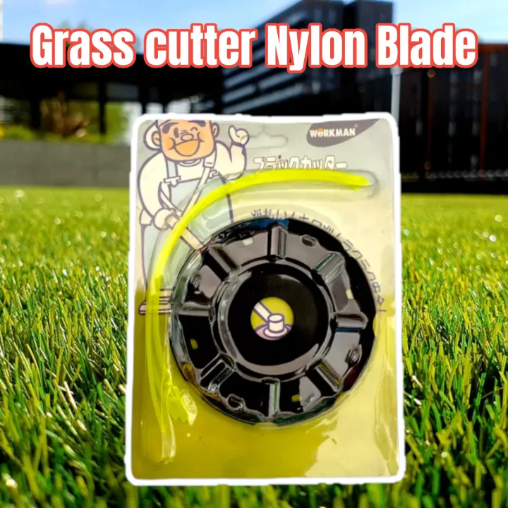 Trimmer Head Nylon blade Universal with 4pcs Nylon blades for Grass ...