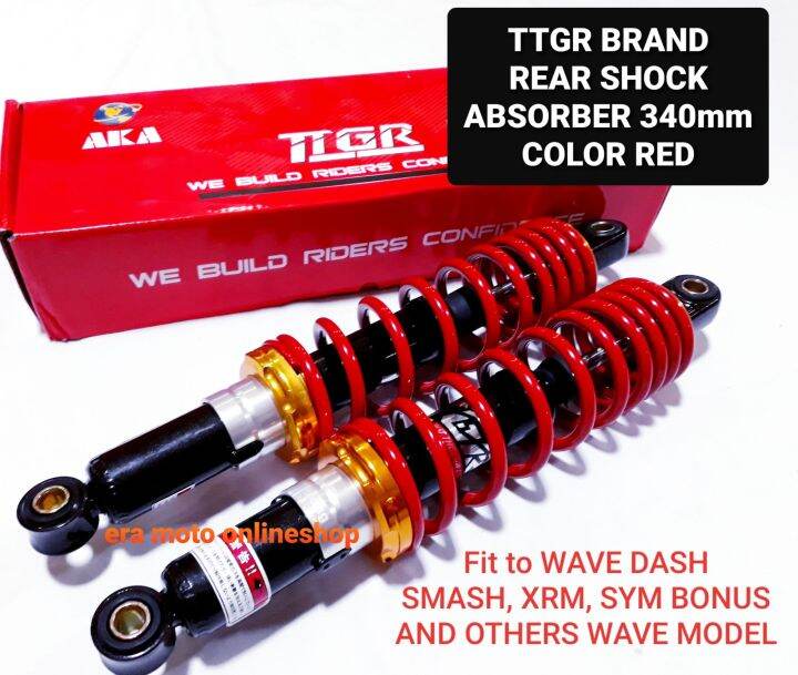 TTRG Rear Shock Absorber 340mm Red | Lazada PH