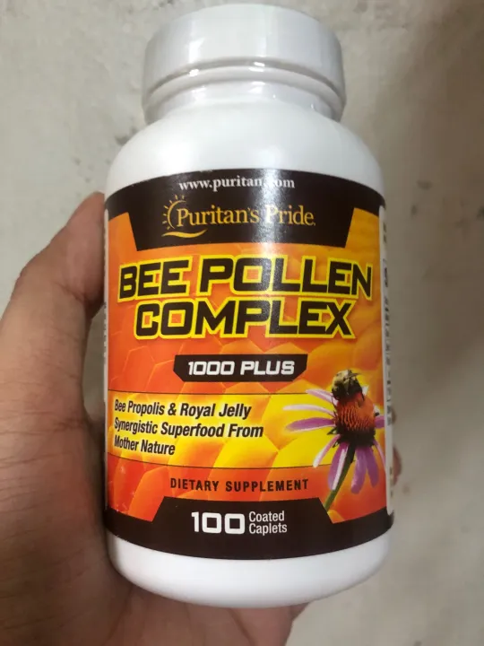 Puritan's Pride Bee Pollen Complex 100 tablets | Lazada PH