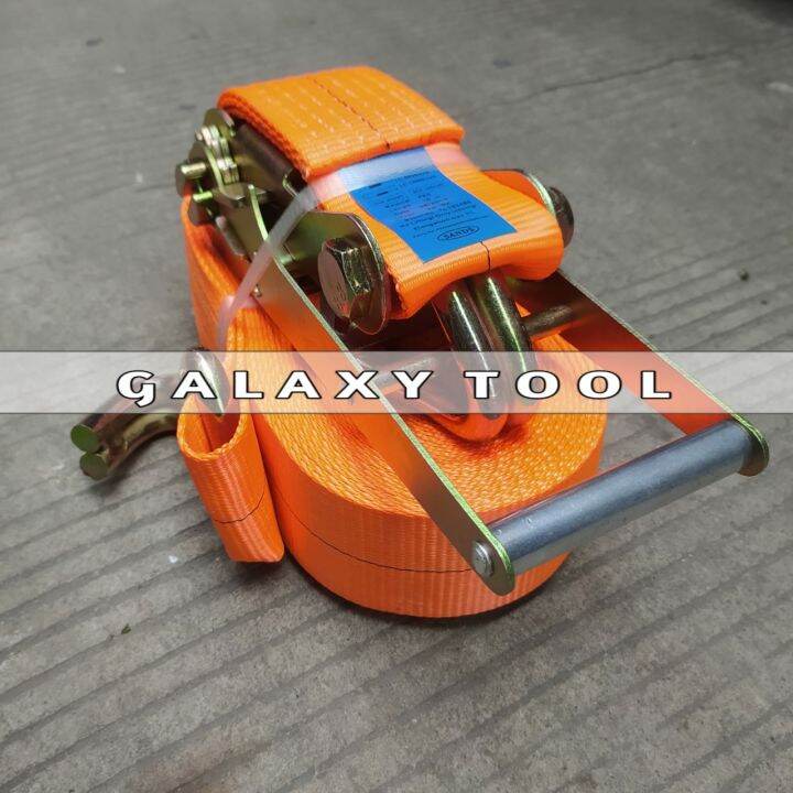Webbing Cargo Ratchet 50 mm x 12 Meter x 3 Ton Treck Belt Tali Pengikat ...