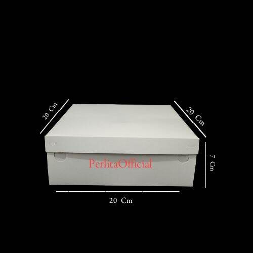 Dus Nasi Tebal 20x20 Putih Polos | Lazada Indonesia