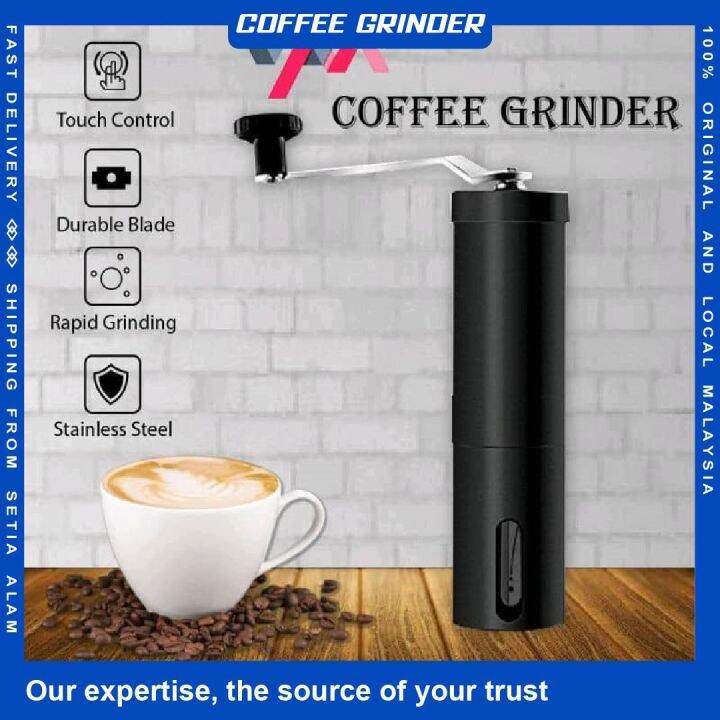 🔥Coffee Grinder Mini Portable Manual Adjustable superfine powder ...