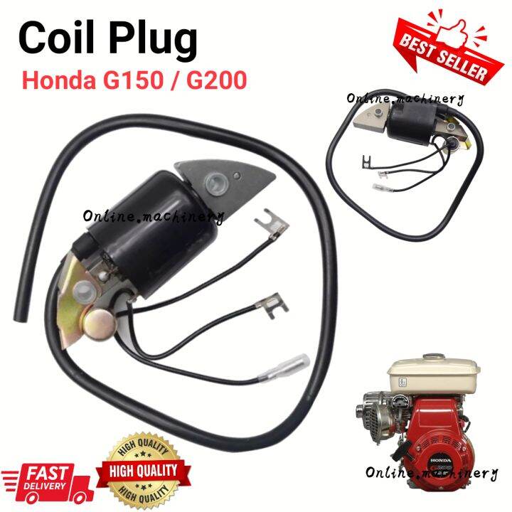 Honda G200 & G150 Plug Coil Engine Enjin Pam Air Honda 5.0hp 5.5HP Gasoline Engine | Lazada