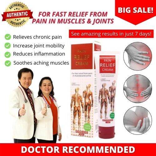FLASH SALE! 💯 Original Pain Relief Cream Analgesic Arthritis Gout Cream ...