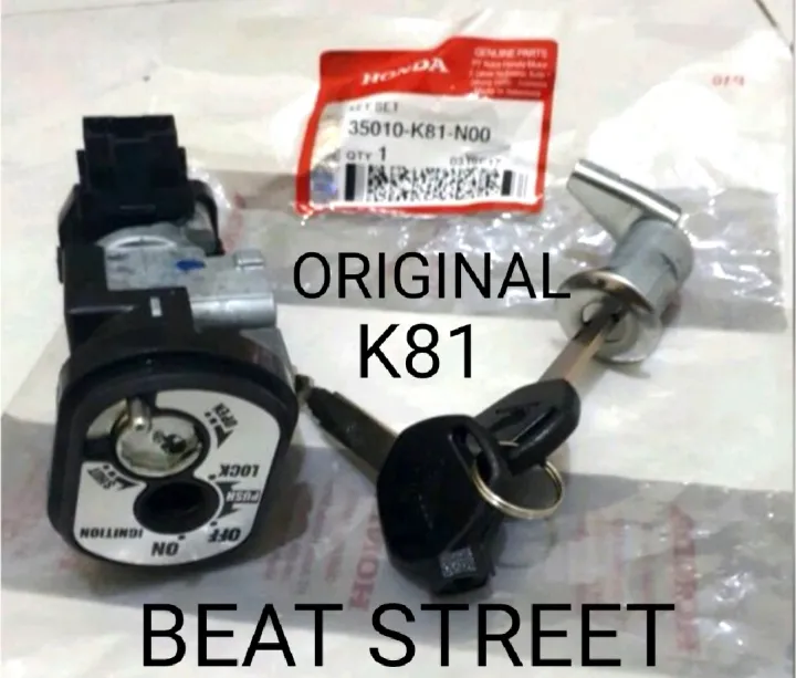 KUNCI KONTAK KOMPLIT BEAT STREET K81 ORIGINAL | Lazada Indonesia