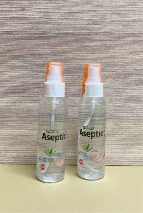 ONEMED Aseptic plus spray 100ml / hand sanitizer | Lazada Indonesia