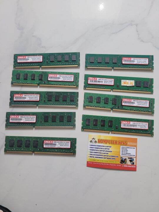 Umax Memory Ram DDR3 4gb | Lazada Indonesia