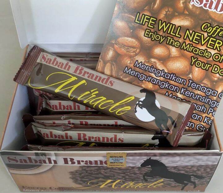 SABAH BRAND MIRACLE COFFEE 1 SACHET | Lazada PH