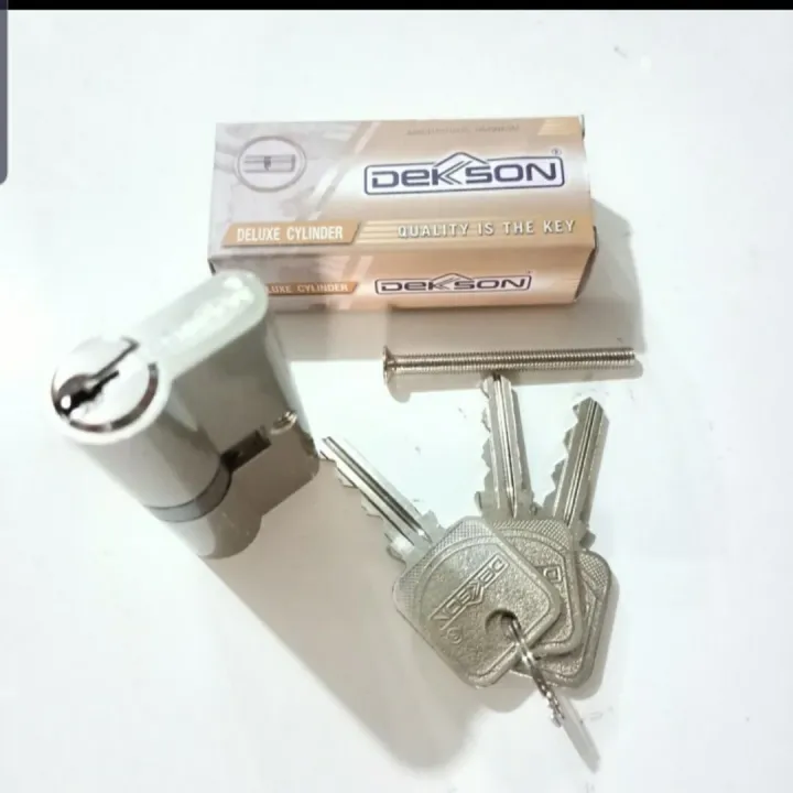 Silinder Kunci Pintu Rumah - Cylinder Kunci Pintu DEKSON DC 70mm Anak ...