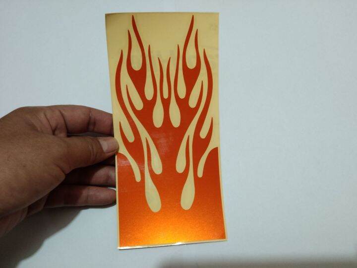 Stiker Motif Api. | Lazada Indonesia