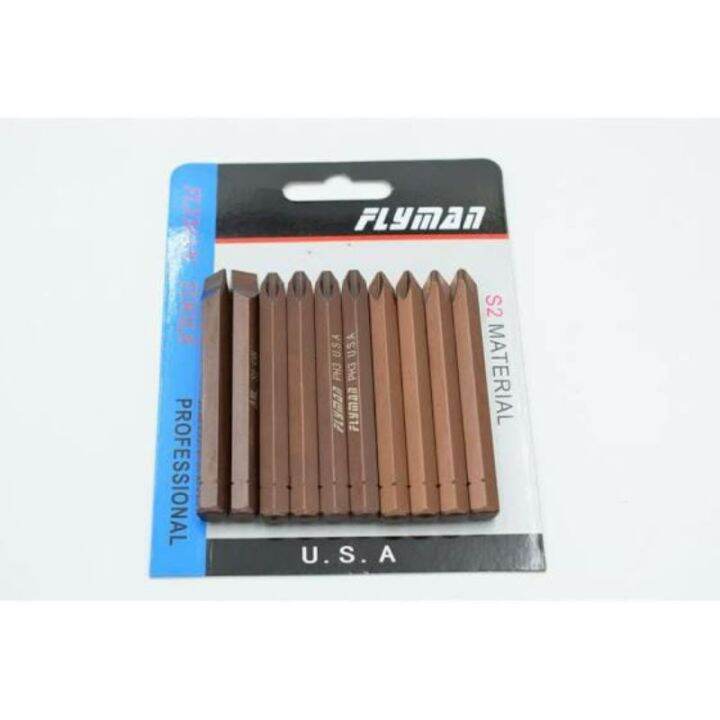 Impact Bit Set Heavy Duty Flyman Usa | Lazada PH
