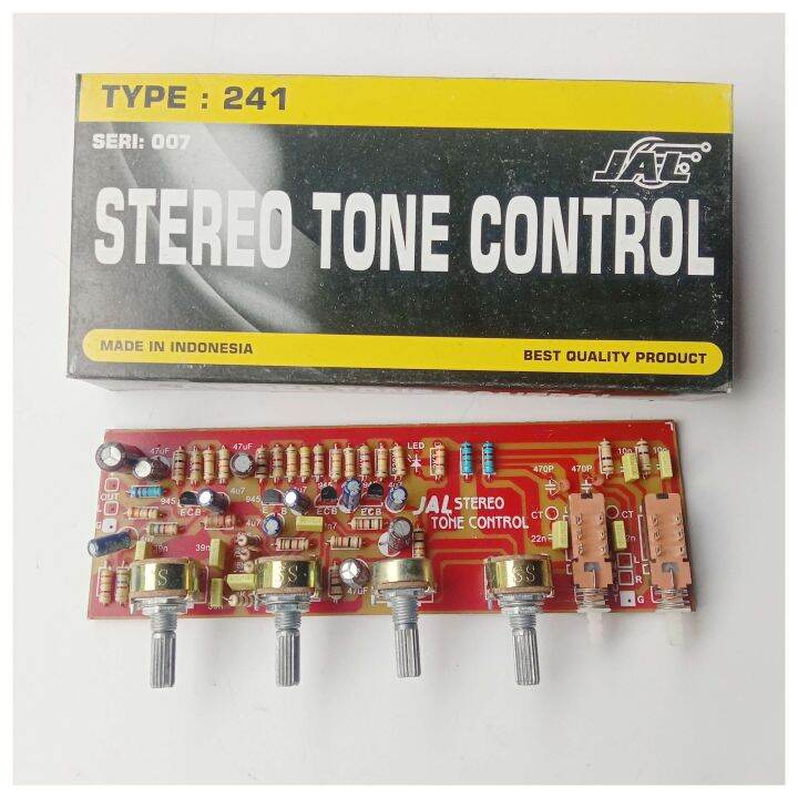 Kit Tone Control Stereo 007 JAL DC 12v plus Filter Loudness | Lazada ...