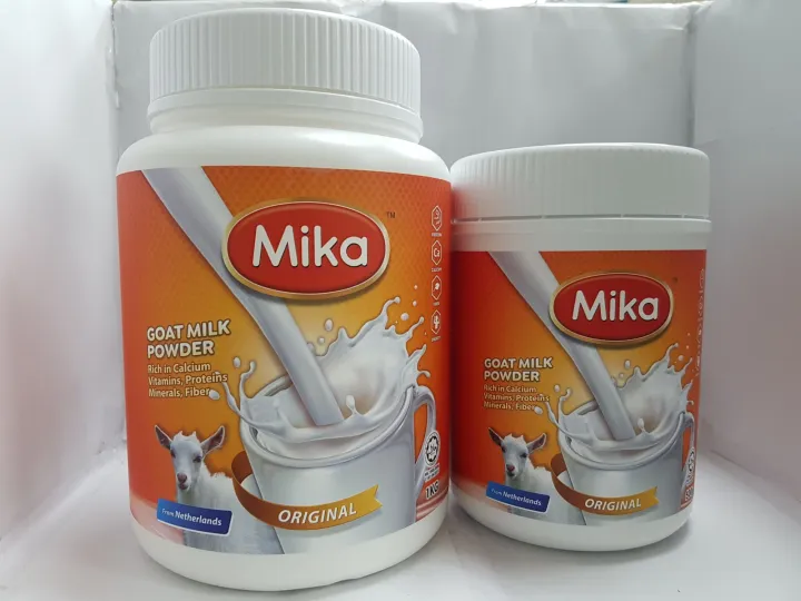 MIKA goat milk powder original flavour 1kg/500g | Lazada