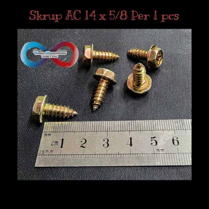 Skrup AC 14 x 5/8" Per 1 pcs / Sekrup AC | Lazada Indonesia