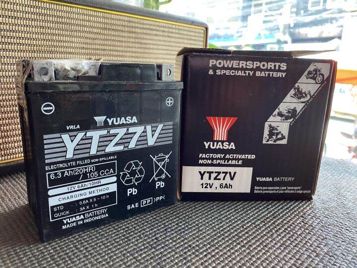 YUASA Battery YTZ7V 12V 6AH Maintenance free(GTZ7V) | Lazada PH