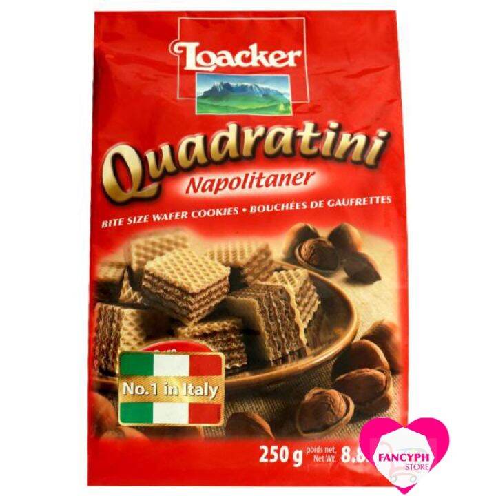 Loacker Quadratini Napolitaner 250g | Lazada PH