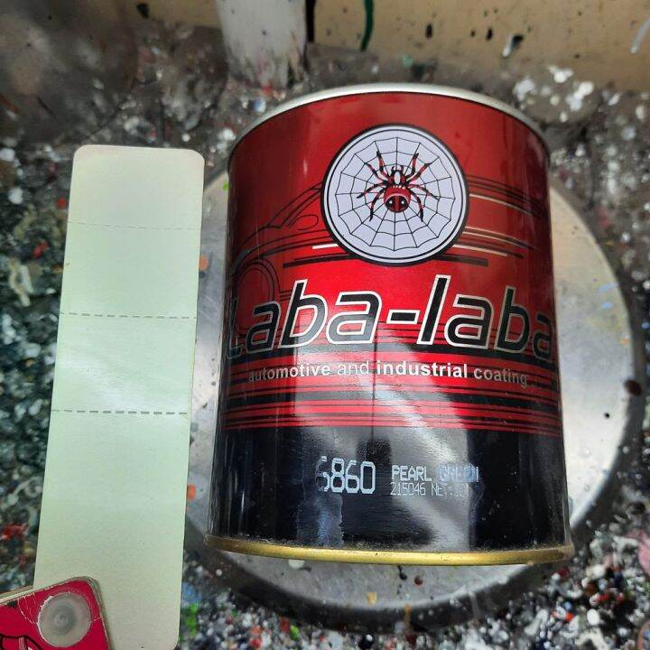 Cat Mutiara/Lembayung Green /Hijau 200cc Cat Motor Dan Mobil Cat Laba Laba | Lazada Indonesia