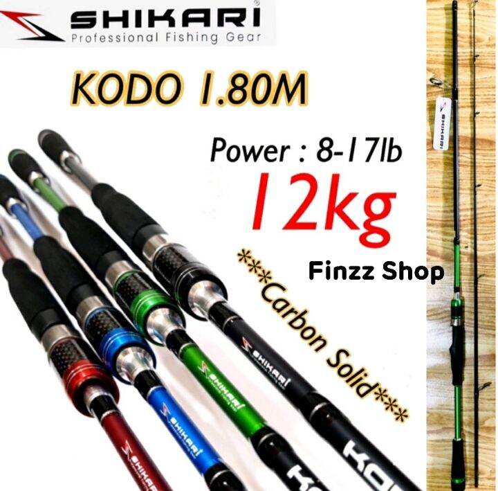 Joran Murah SHIKARI KODO 180CM CARBON SOLID MANTAB | Lazada Indonesia