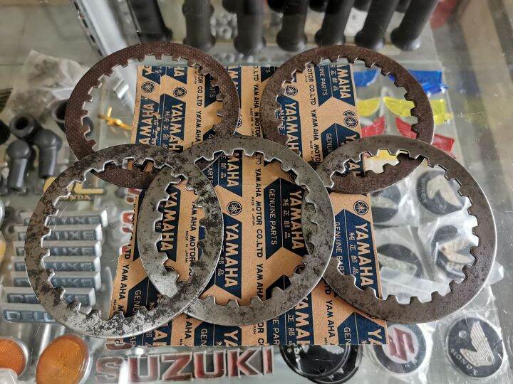 แผ่นเหล็ก รองแผ่นคลัทช์ แท้ใหม่ Yamaha YL2 ทั้งหมด5แผ่น | Lazada.co.th