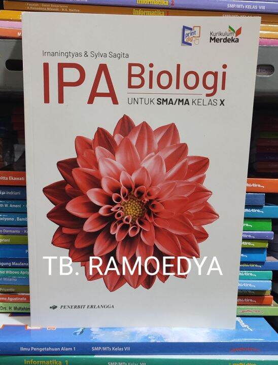 Buku IPA Biologi Untuk SMA/MA kelas X Kurikulum Merdeka Erlangga ...