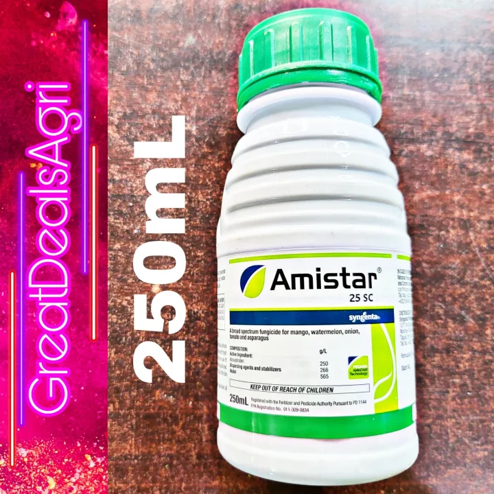 AMISTAR 25 SC AZOXYSTROBIN SYSTEMIC FUNGICIDE (250mL) BY SYNGENTA | Lazada PH
