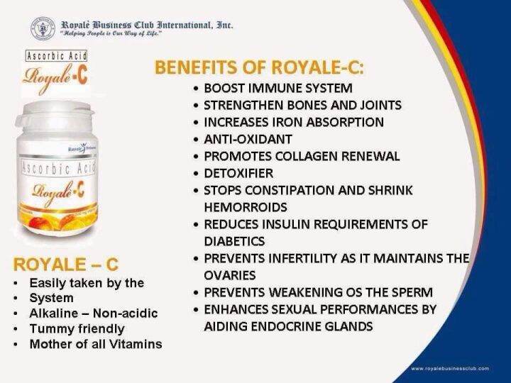 Royale-C Sodium Ascorate | Lazada PH