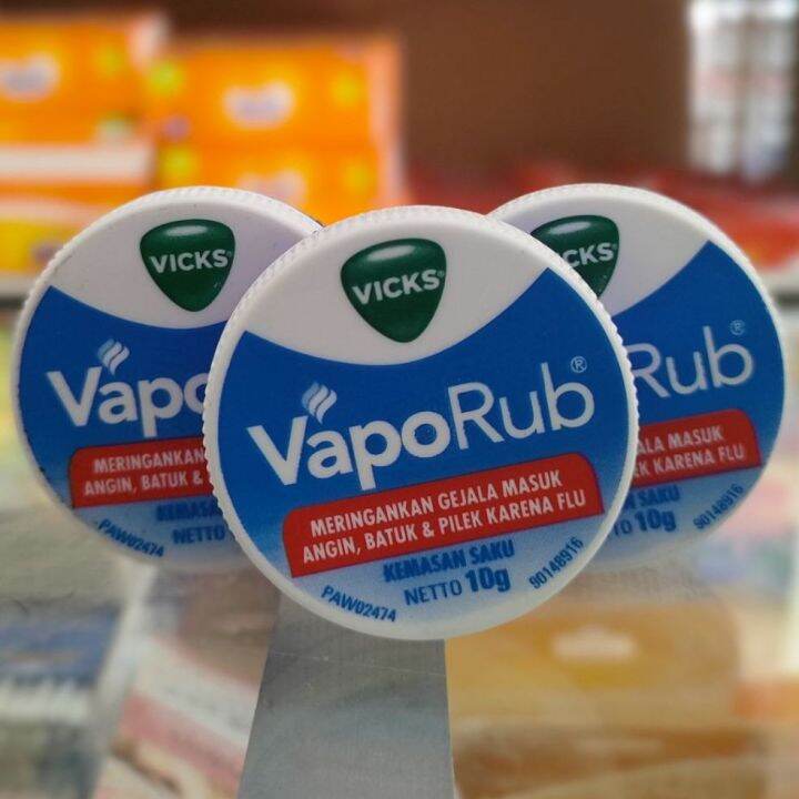 VICKS VAPORUB 10 GRAM / BALSEM VICKS 10 G KECIL | Lazada Indonesia