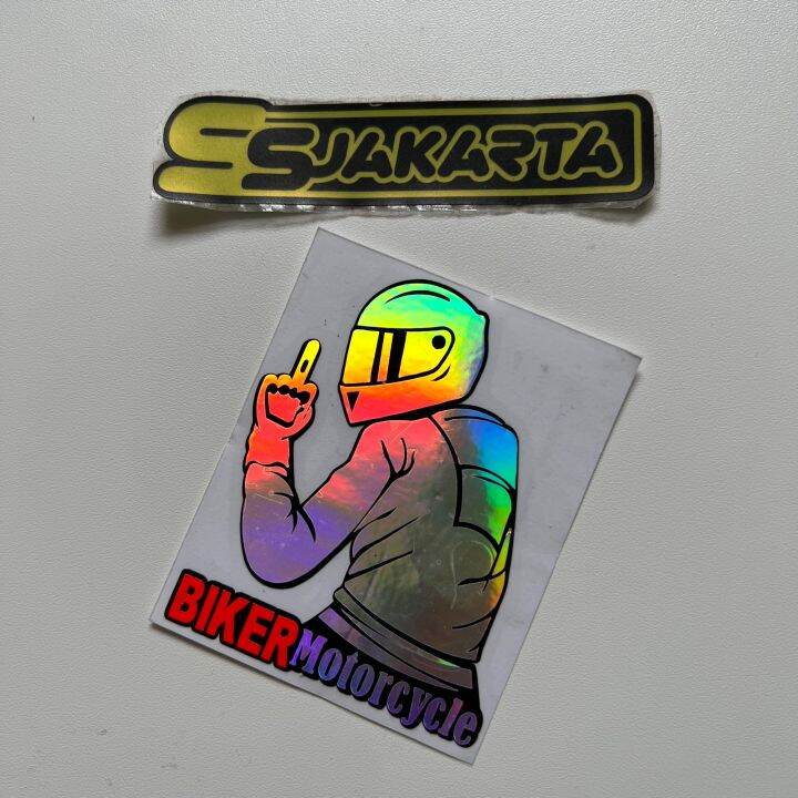 STICKER STIKER BIKER MOTORCYCLE CUTTING | Lazada Indonesia