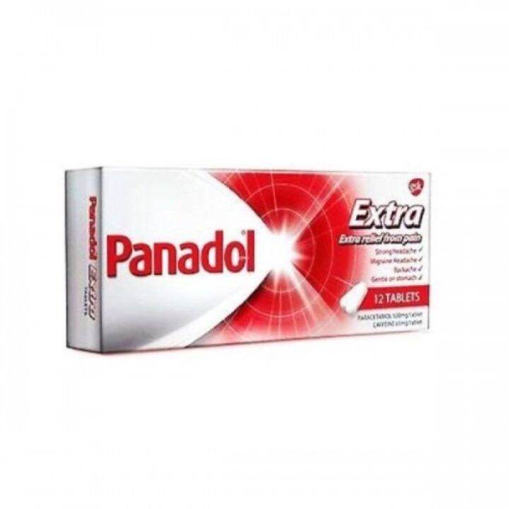 Panadol Extra 500mg (12 tablets) | Lazada