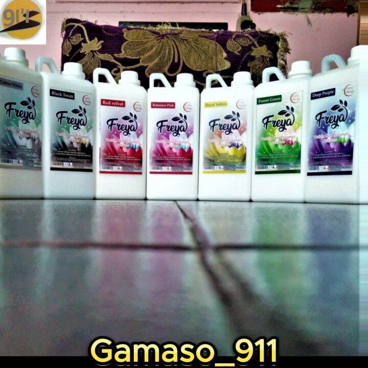 FREYA Pelembut Laundry Pakaian Pewangi dan Pelicin Setrika 1 Liter | Lazada Indonesia