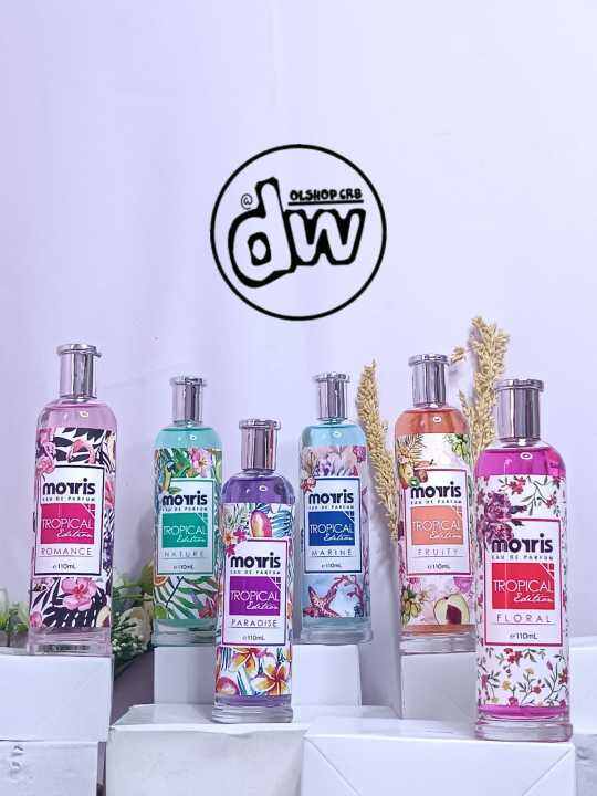 MORRIS PARFUM TROPICAL EDITION 110ML - PARFUM MORIS BPOM 100% ORIGINAL/Morris Tropical EDP ...