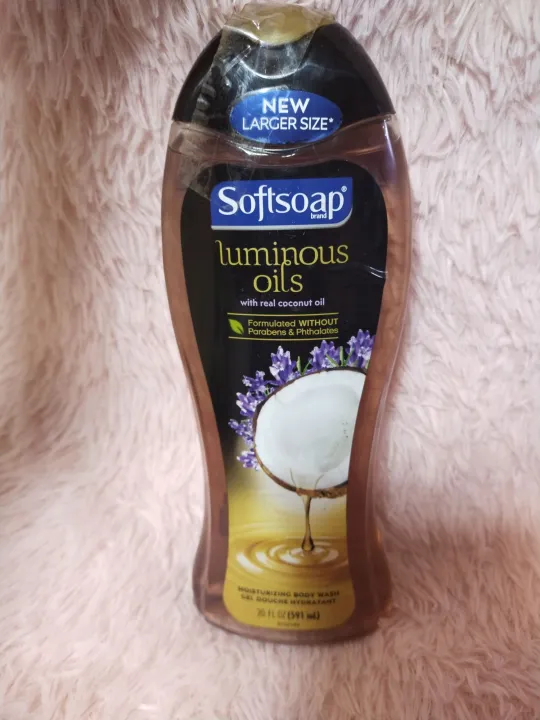 Softsoap Luminous Oils Body with Real Coconut Oil Body Wash | Lazada PH