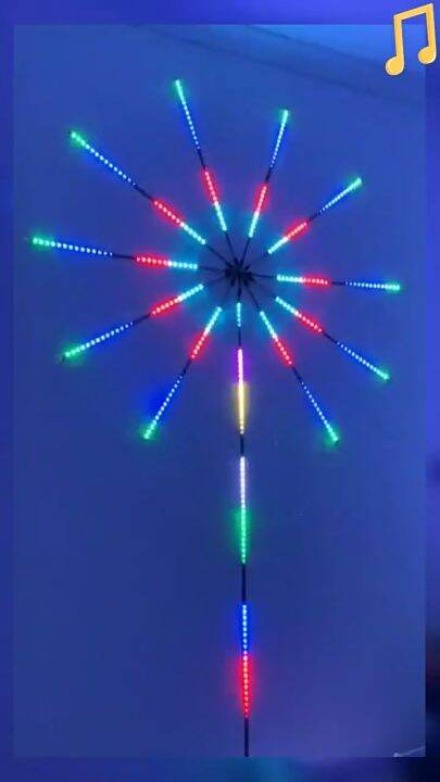 Smart Fireworks LED lights, RGB Dream Color LED lights, Bedroom LED ...
