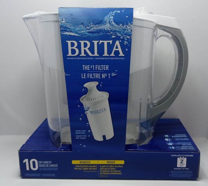 BRITA PITCHER WATER FILTRATION SYSTEM 10 CUPS | Lazada PH