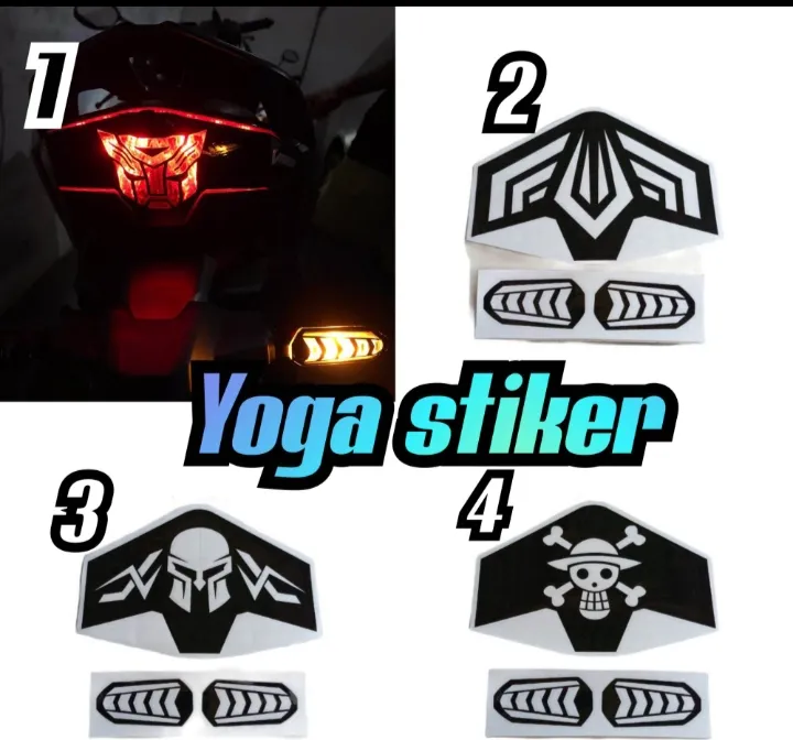 cutting sticker stoplam sama sein new Vario LED tahun 2018-2021 ...