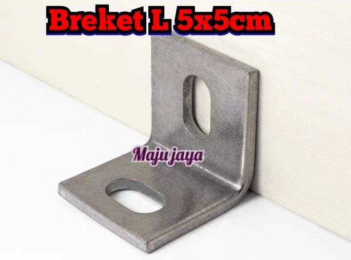 Breket marmer granit tipe L 5x5 cm untuk pasang kering marmer granit ...