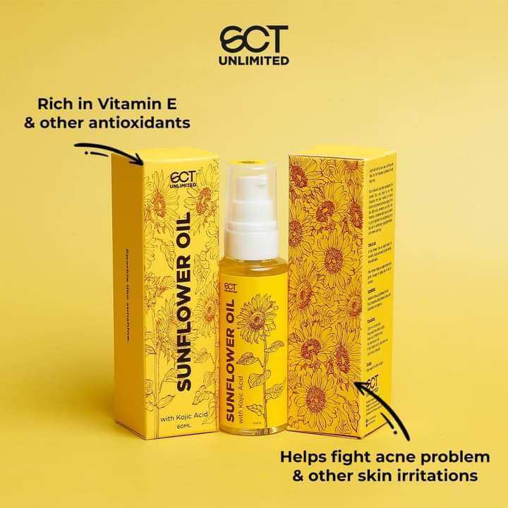 SCT UNLIMITED Sunflower Oil With Kojic Acid 60ml | Lazada PH