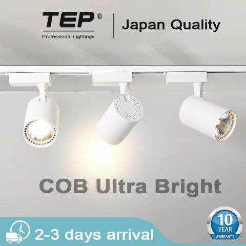 TEP Track light installation track strip Black and white (1M) | Lazada PH
