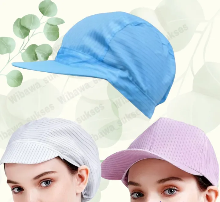 Topi Anti Statis Esd Cleanroom | Lazada Indonesia