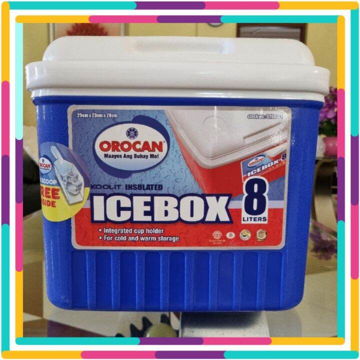 Ice Box Cooler Orocan Blue | Lazada PH